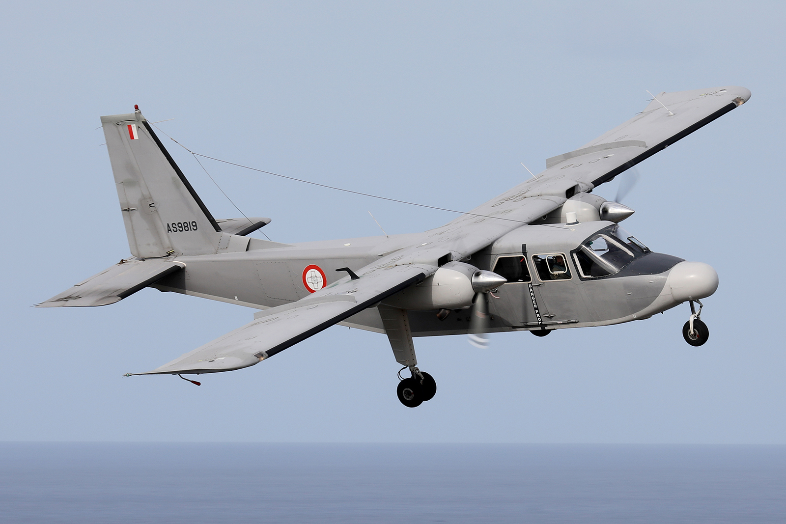 Britten-Norman to deliver major upgrade for Malta Armed Forces' Islander aircraft - ADS Advance